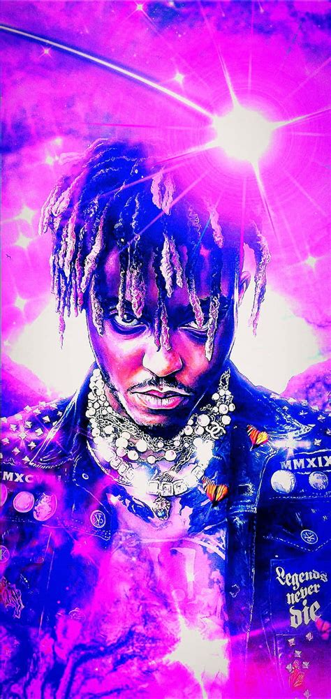 Juice Wrld Purple Wallpapers Wallpaper Cave