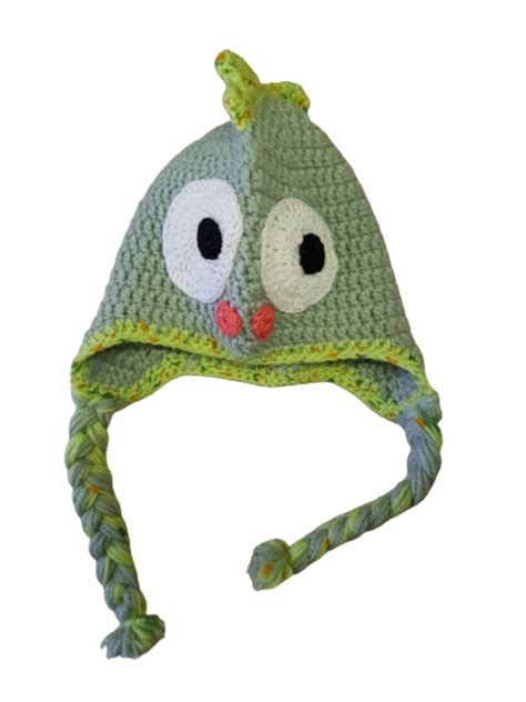 Badu Bg Детска шапка Пиленце ръчно плетена 22х19 см Badu Bg