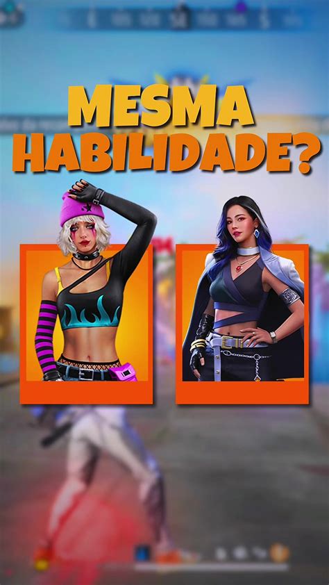 Diferença Entre As Habilidades De Diana E Luna No Free Fire Tiktok