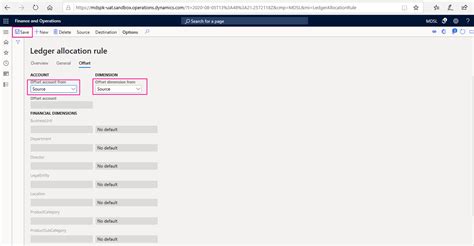 Microsoft Dynamics 365 General Ledger Working With Allocation Journal
