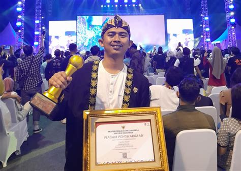 Pemuda Asal Tangerang Ini Raih Juara Pemimpin Muda Unggul Kemenpora Faktabanten Co Id