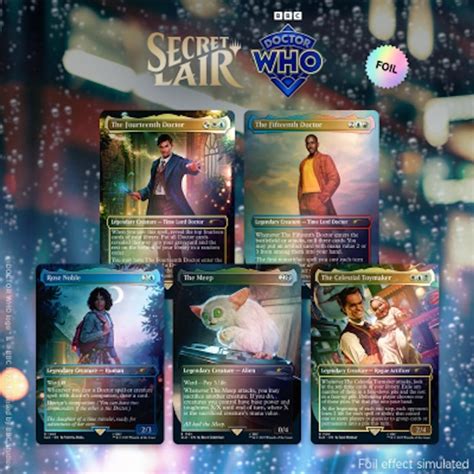 Secret Lair Drop Secret Lair X Doctor Who Regeneration Traditional