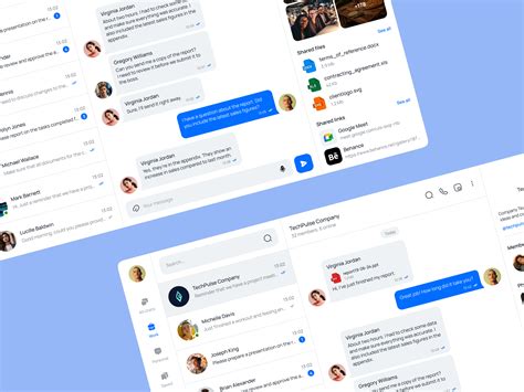 Web Chat Ui By Ronas It Uiux Team On Dribbble