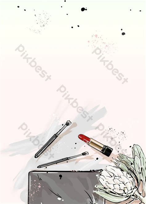 Beauty Makeup Gradient Background Psd Free Download Pikbest