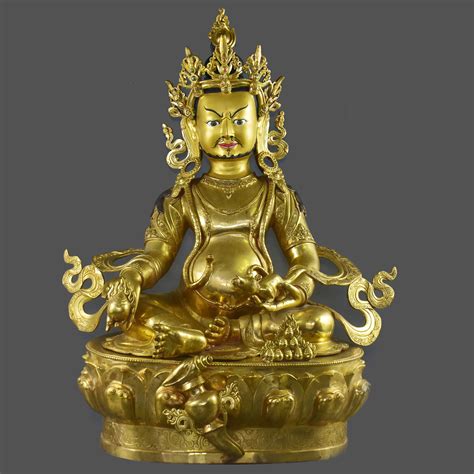 Large Kubera Statue Invite The God Of Wealth Into Your Home