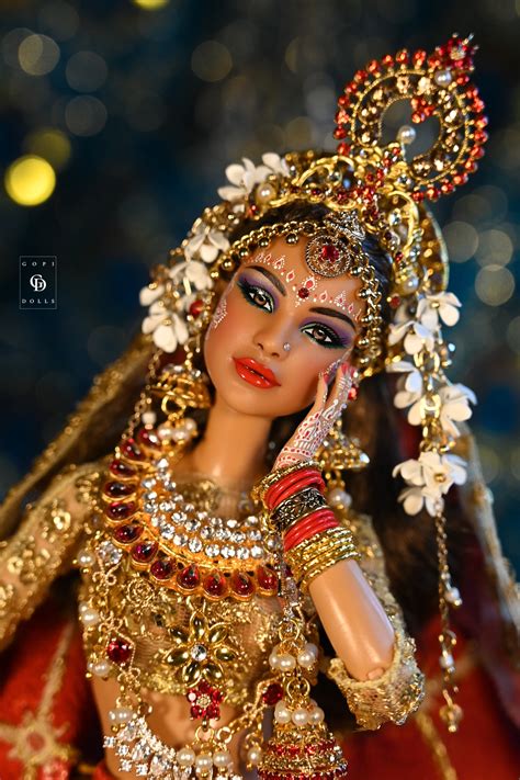 Queen Samya Lalitha Goddess Queens Gopi Doll Custom Order For La
