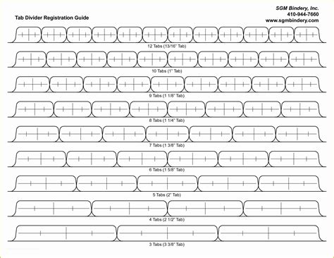 File Folder Tabs Template Free Of Index Maker Dividers Templates