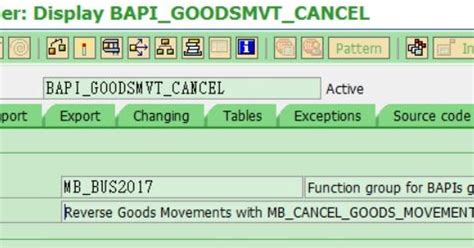 ERIC YANG S NOTEPAD ABAP 4 BAPI BAPI GOODSMVT CANCEL Reversed MM DOC MBST