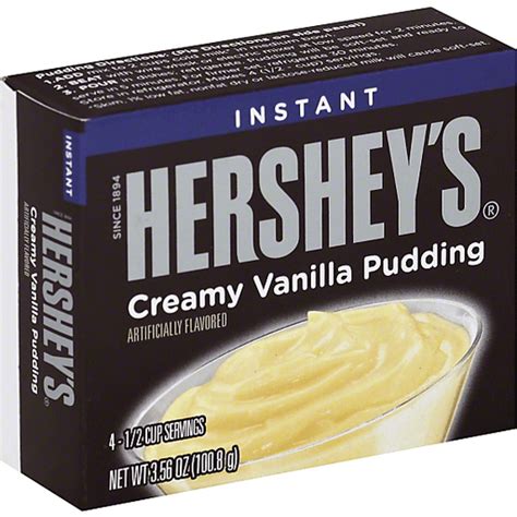 Hersheys Pudding Creamy Vanilla Instant Shop Dagostino