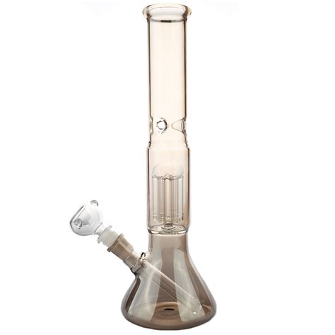 16 Smokey Grey Tree Perc Beaker Bong Puffing Bird Nz