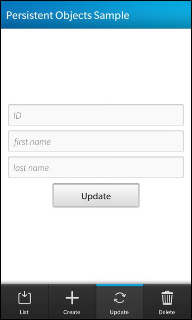cascades persistent objects example