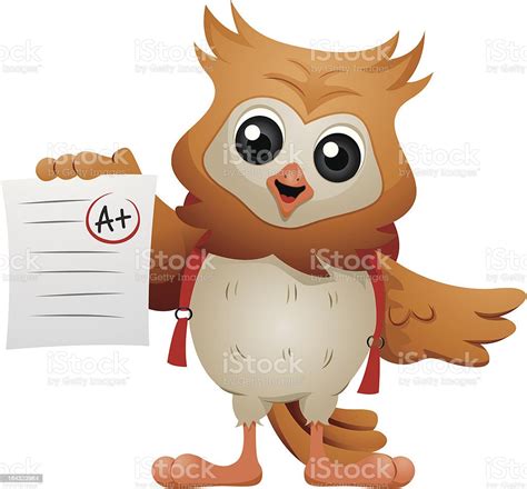 Vetores De Coruja Estudante E Mais Imagens De Animal Animal Arte E