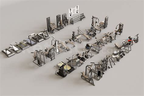 Free Sketchup Gym Equipment Model Download Gym 3d Warehouse Home Gym