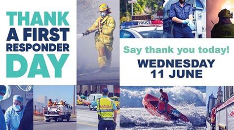 The Hume 🌟 Thank A First Responder Day 🌟 Thank A First Responder Day