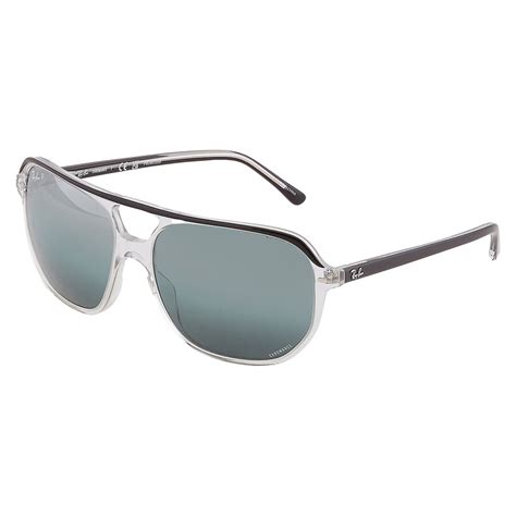 Ray Ban Bill One Polarized Silverblue Chromance Navigator Unisex Sunglasses Rb2205 1294g6 60
