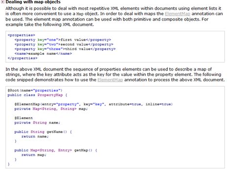 Java How To Parse Xml And Store It In A Map With Simplexml Stack