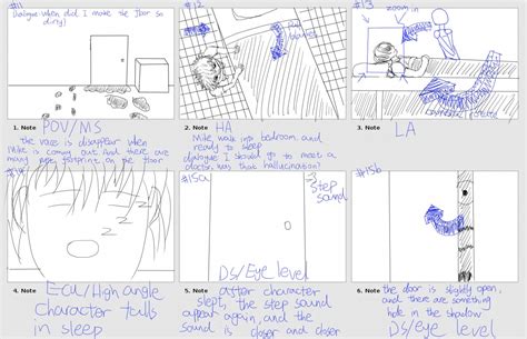 Mysteryandsuspense Storyboard New Guopei Liangs Eportfolio