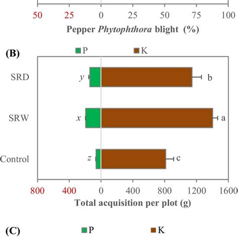 The Incidence And Percent Severity Of Pepper Phytophthora Blight A