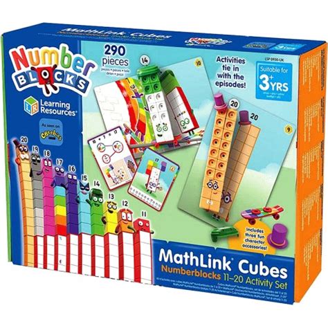 Learning Resources Mathlink Cubes Numberblocks 11 20 Activity Set 30 Numberbloc Compare Prices