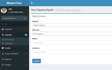 Müşteri Takip Script Open Source Laravel Php Script Çözüm Merkezi