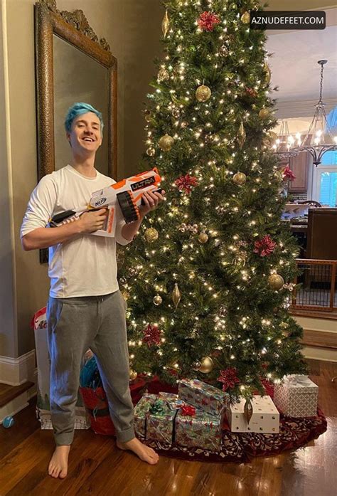 Tyler Blevins Feet Aznudefeet Men