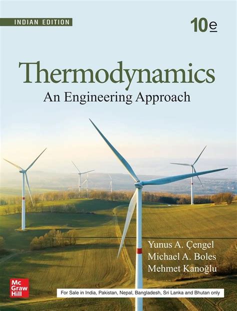 Thermodynamics An Engineering Approach 10e Cengel Mcgraw Hill
