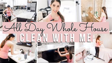 Ultimate Whole House Clean With Me Cleaning Motivation All Day
