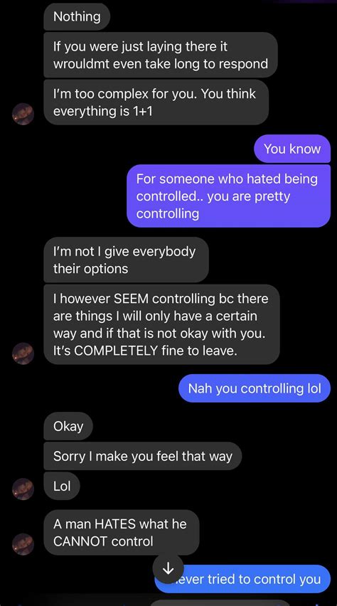 Texts Between My Ex And I Saying Im A Narcissist Rnicegirls