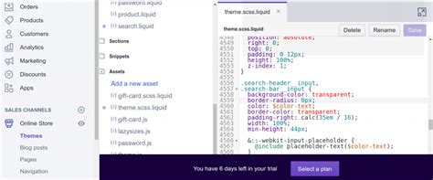 Create A Rounded Look For Your Shopify Search Ba Expertrec