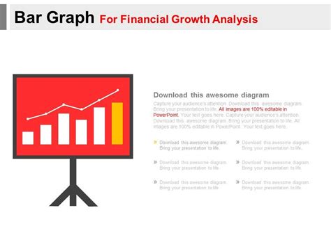 Bar Graph For Financial Growth Analysis Powerpoint Slides Powerpoint