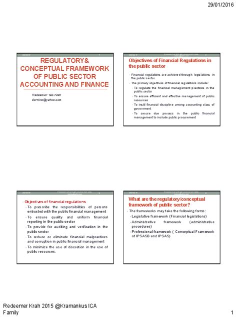 Pdf Topic 3 Regulatory Conceptual Framework Of Psaf Pdf