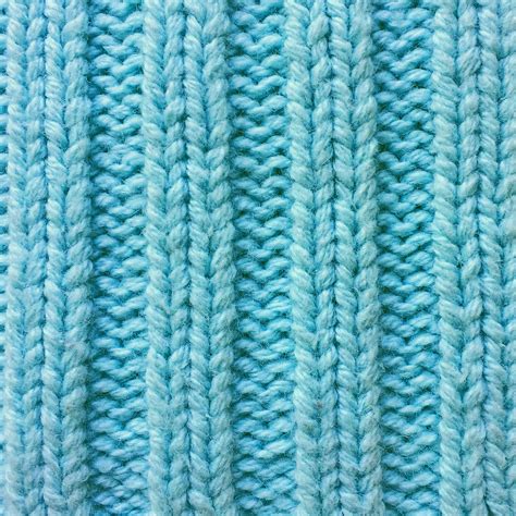 Flat Rib Scarf Pattern