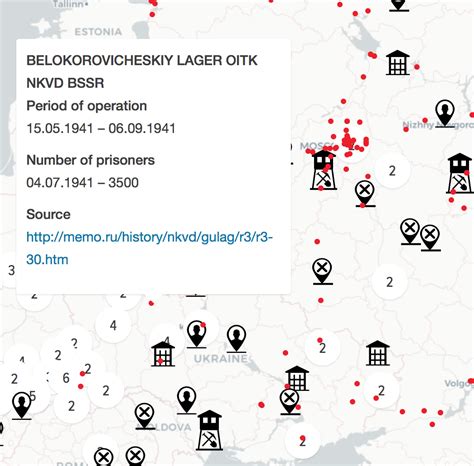 Map Of The Week Gulag Online