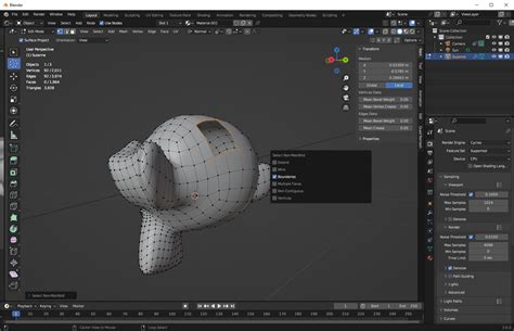 Modeling How Can I See Where A Mesh Is Open Blender Stack Exchange