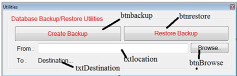 A Simple Backup And Restore Microsoft Access Database Using Visual