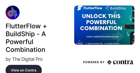 Flutterflow Buildship A Powerful Combination By The Digital Pro