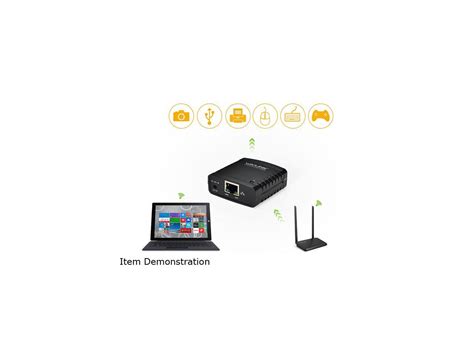 Wavlink 100mbps Ethernet To Usb 2 0 Network Lpr Print Server 10 100mbps Networking Usb Hub Usb