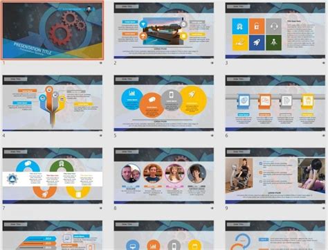 Gear Mechanism PowerPoint
