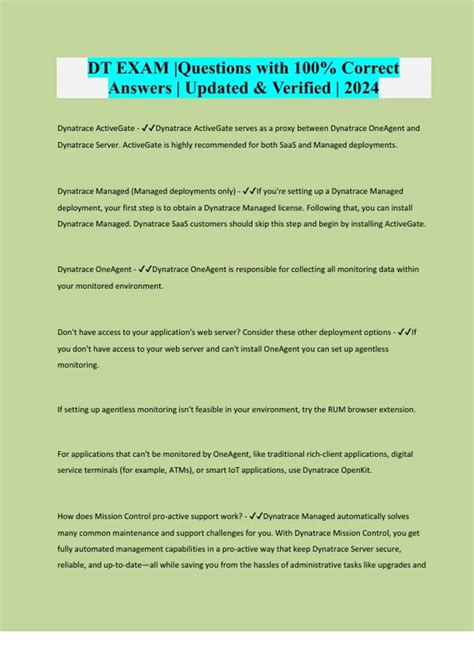 Dt Exam Questions With 100 Correct Answers Updated And Verified 2024 Dt E Stuvia Us