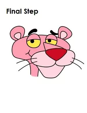 How To Draw The Pink Panther Artofit