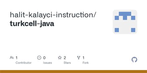 Github Halit Kalayci Instruction Turkcell Java