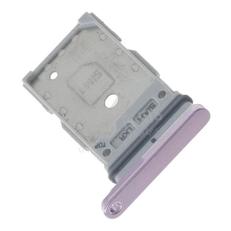 Sim Card Tray For Samsung Galaxy S Ultra Dual Card Version Lavender Ori