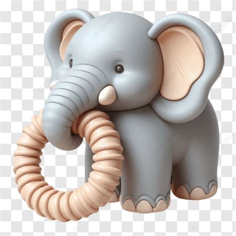 아기 관련 제품 및 광고에 적합한 봉제 코끼리 젖니 장난감을 가지고 노는 귀여운 아기 아기와 장난감 코끼리 치발기 아이 그림 Png 일러스트 및 이미지 에 대한 무료