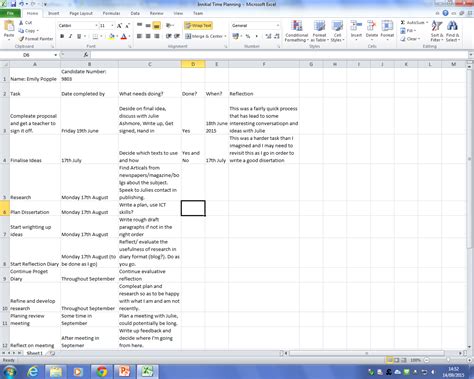 Updated Initial Project Plan Gender In Ya Literature
