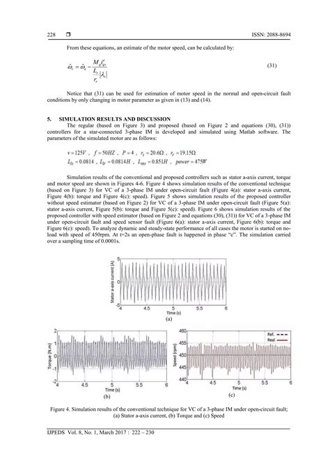 Speed Control Of 3 Phase Induction Motors Under Fault Conditions Supplied By Wind Turbine Using