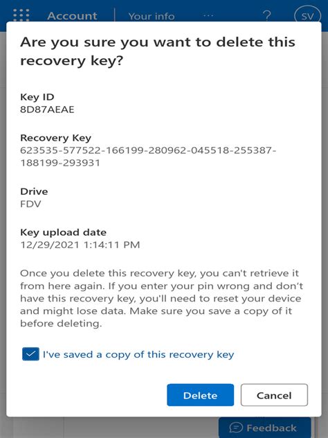 Microsoft Account Bitlocker Recovery Keys Pdf