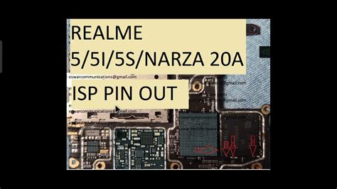Realme 5 5i 5s Narza 20a Isp Pin Out Youtube