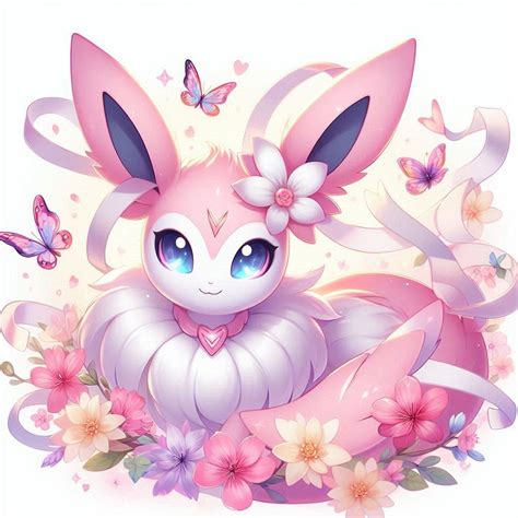 Sylveon And Eevee Fusion Ukantoninetales