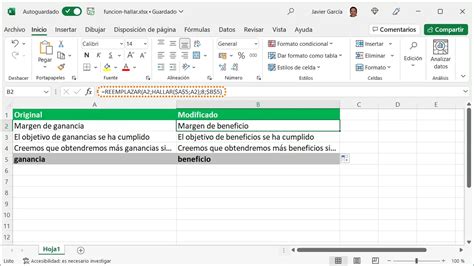 Cómo Usar La Función Hallar De Excel Office A Tope