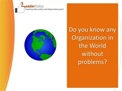 Problem Solving For An Organisation PPT